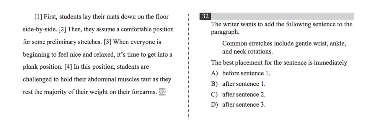 Tests Uncovered: Passage Structure Questions in Redesigned SAT Writing Tests Uncovered: Passage Structure Questions in Redesigned SAT Writing