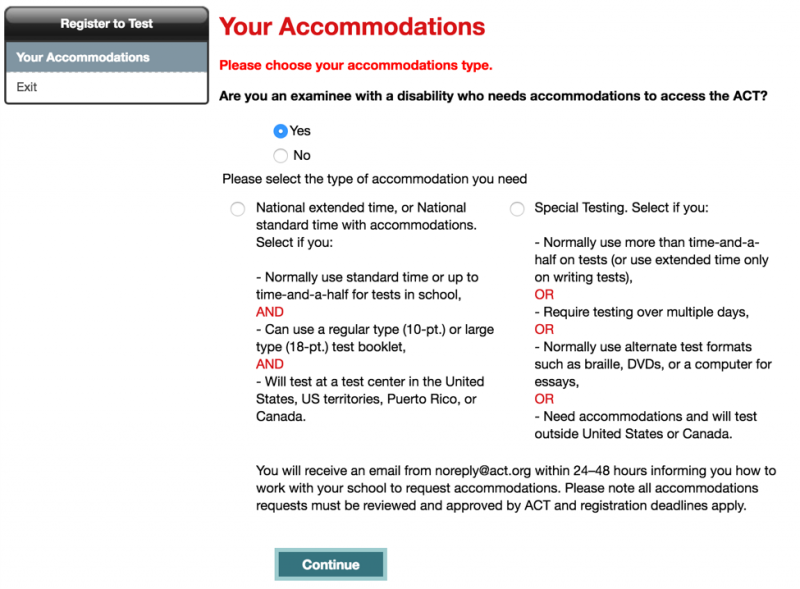 Understanding the ACT Test Accessibility and Accommodations System