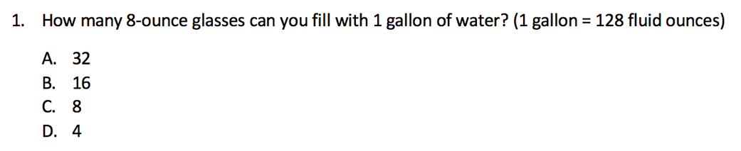 How to answer unit conversion questions on the SAT Math section