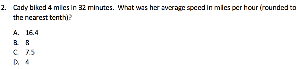 How to answer unit conversion questions on the SAT Math section
