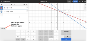 Learn how to use the Desmos in-app calculator on the SAT